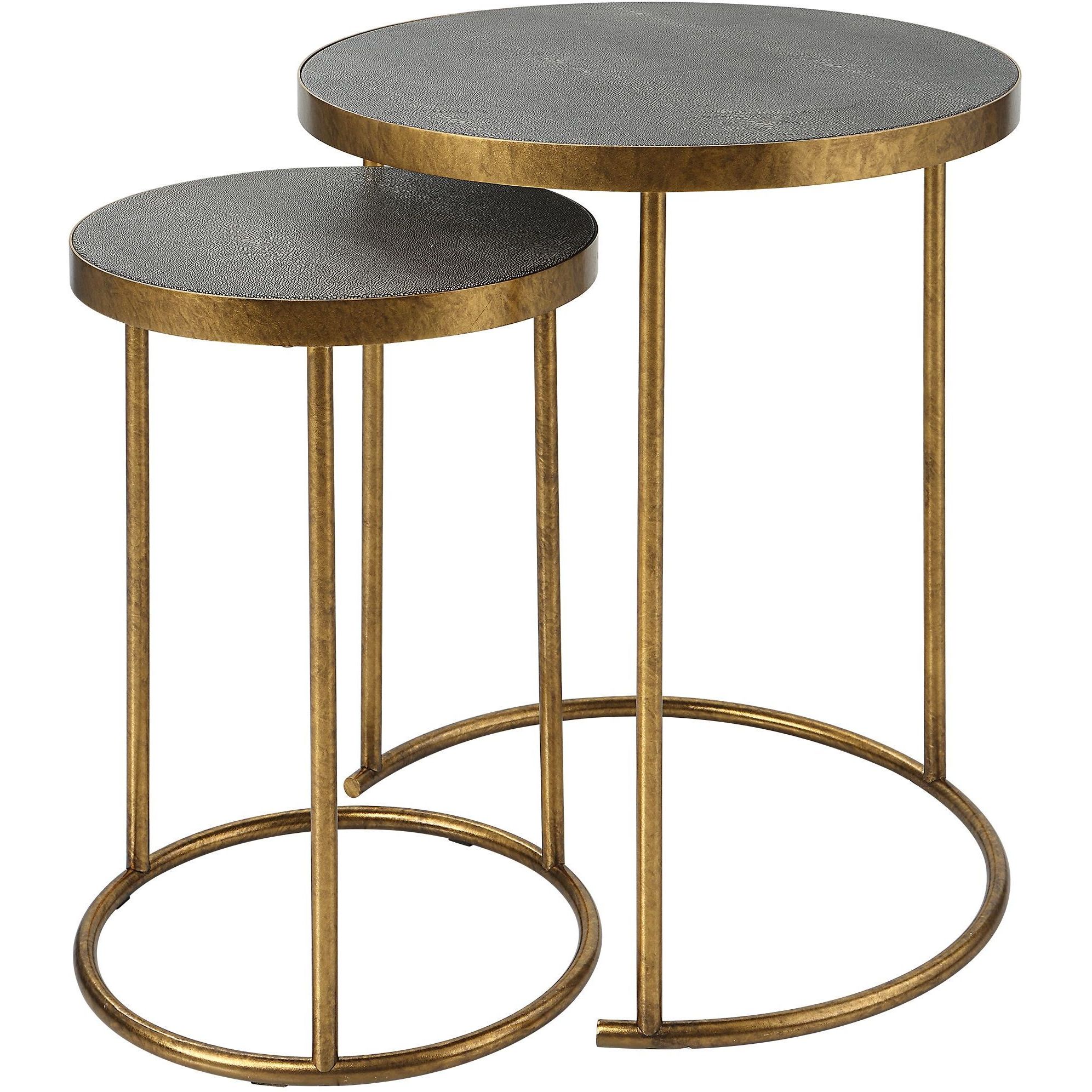 Uttermost 25284 Aragon Nesting Tables, Set of 2
