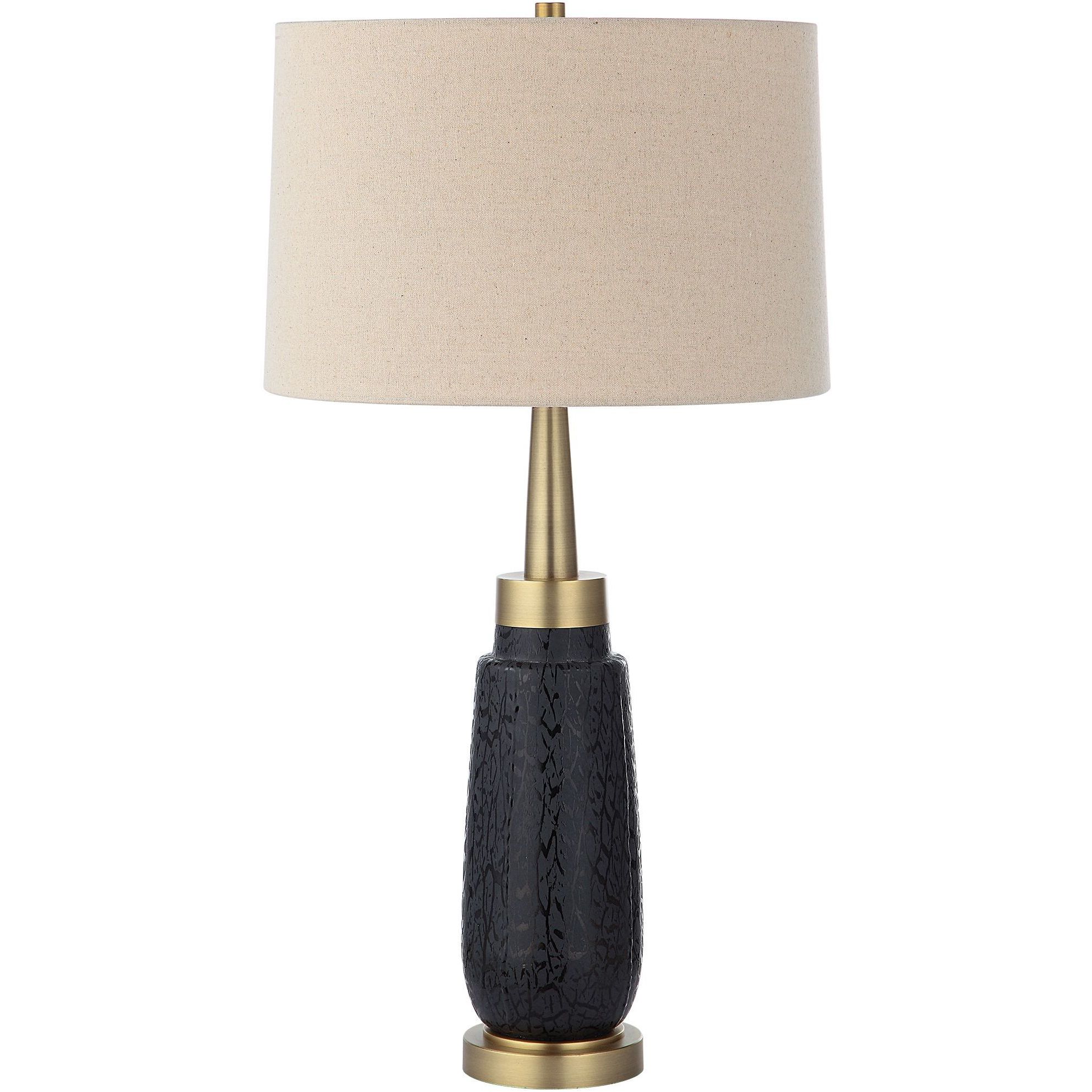 Uttermost 30261 Spyglass 30.75 inch 150 watt Matte Black Glass and ...